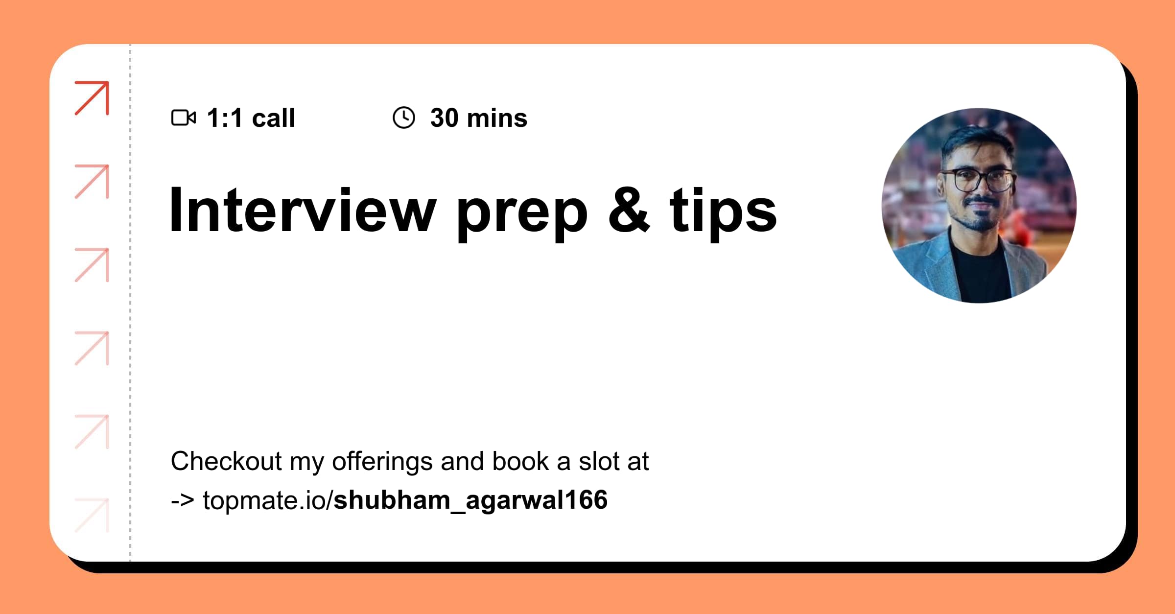 Interview prep & tips with Shubham Agarwal